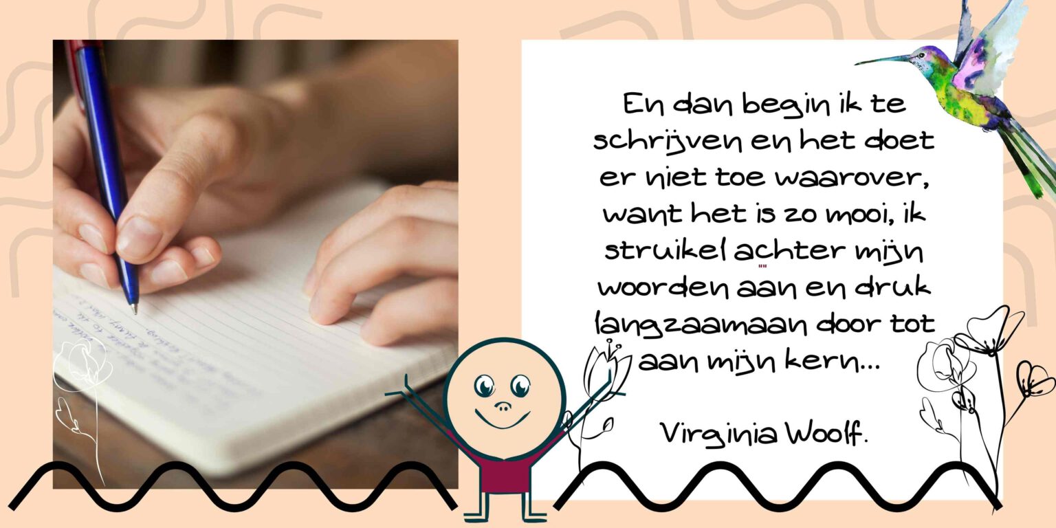 Automatisch schrijven geeft inzicht in wat er in je omgaat. - Vanuit je ...